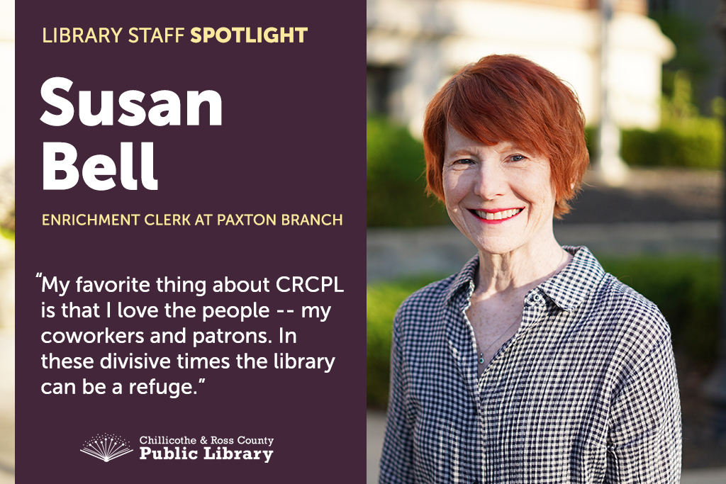 Staff Spotlight: Meet Susan Bell! – For Future Reference
